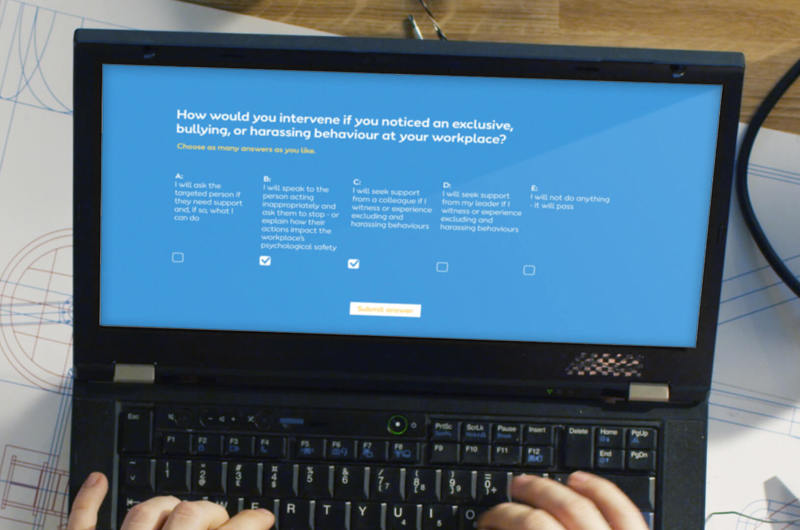 Ørsted psychological safety and inclusion | E-learning